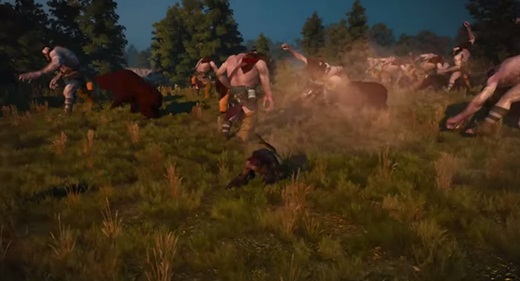 Witcher 3'te Ayılar Cyclops'lara Karşı! - Oyungezer Online